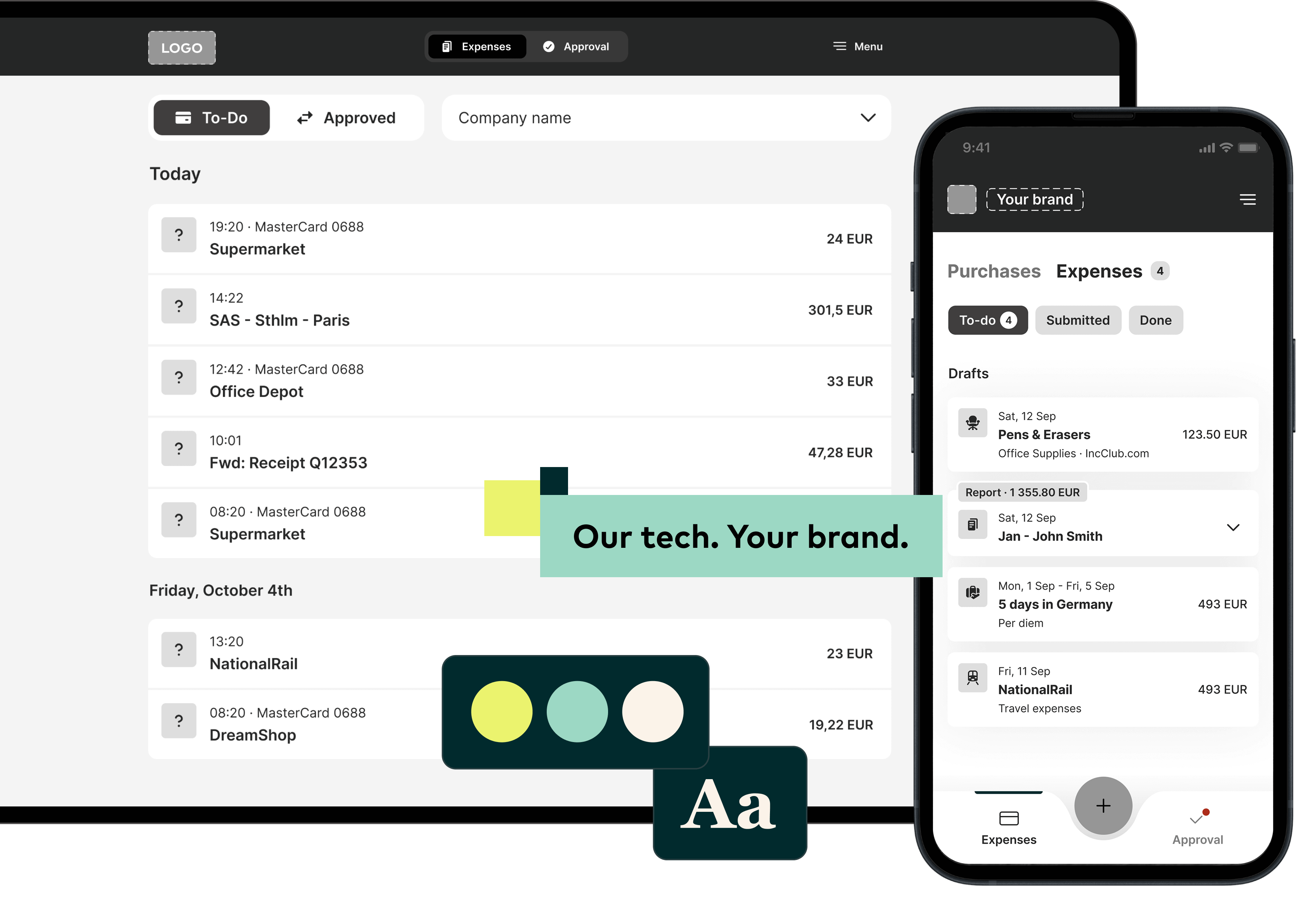 Findity | White Label expense management | Launch an expense app fast